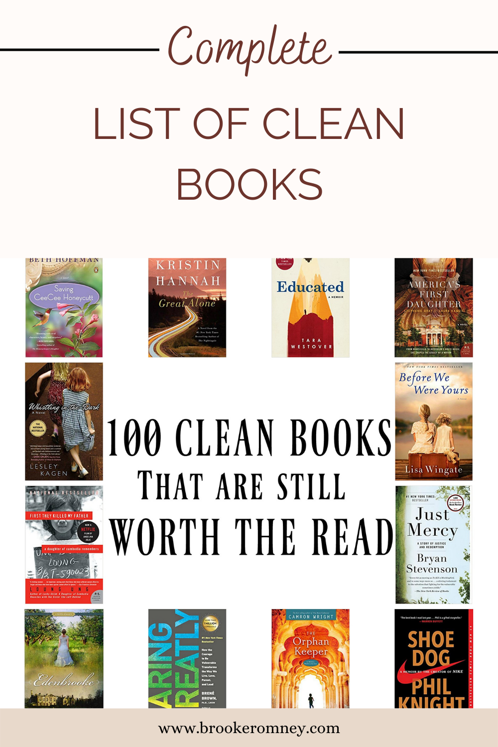 100 Clean Books Still Worth Reading - Brooke Romney Writes