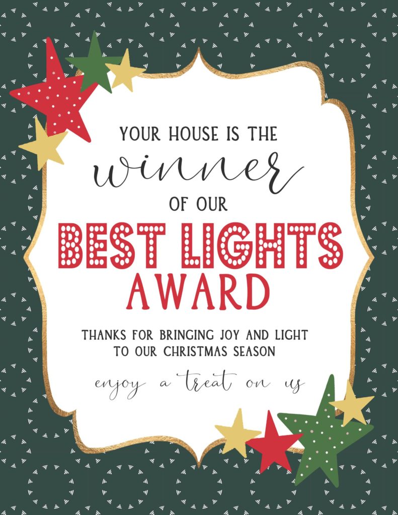 Best Lights Award - Brooke Romney Writes