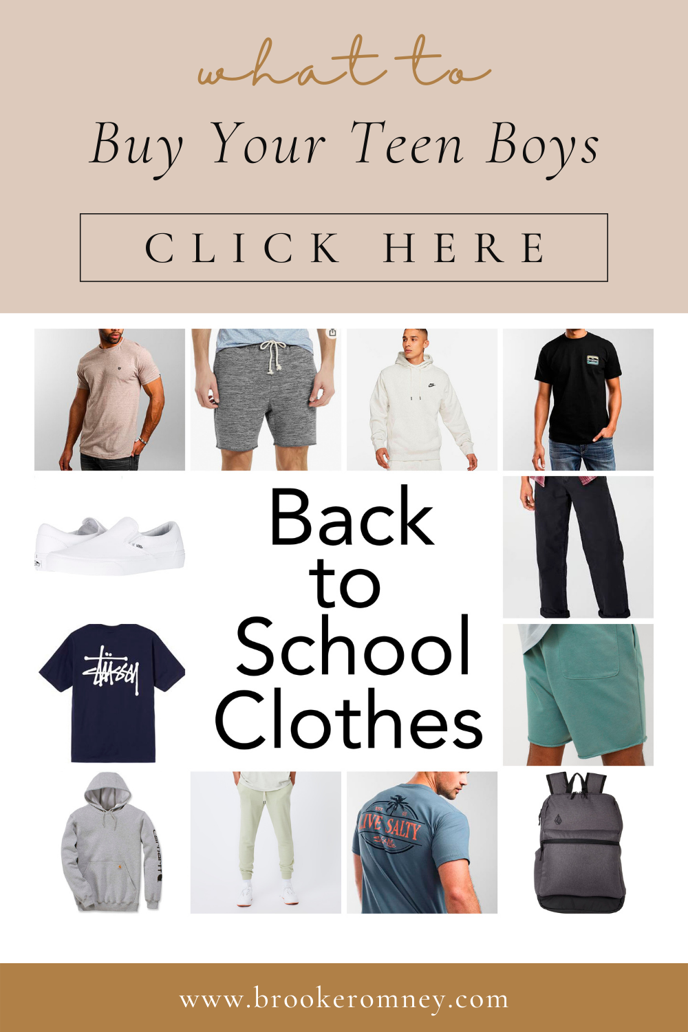 Back to School Clothes for Teen Boys - Brooke Romney Writes